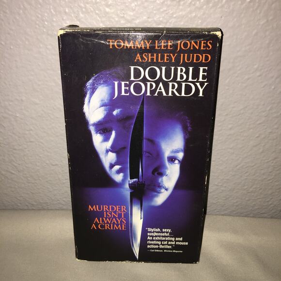 Paramount Pictures | Media | Vhs Used Double Jeopardy Blockbuster Tape ...